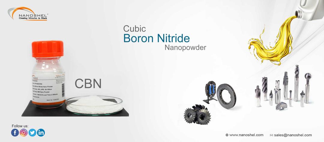 Cubic Boron Nitride Nanoparticles (CBN, Purity: 99%, APS: 80-100nm)