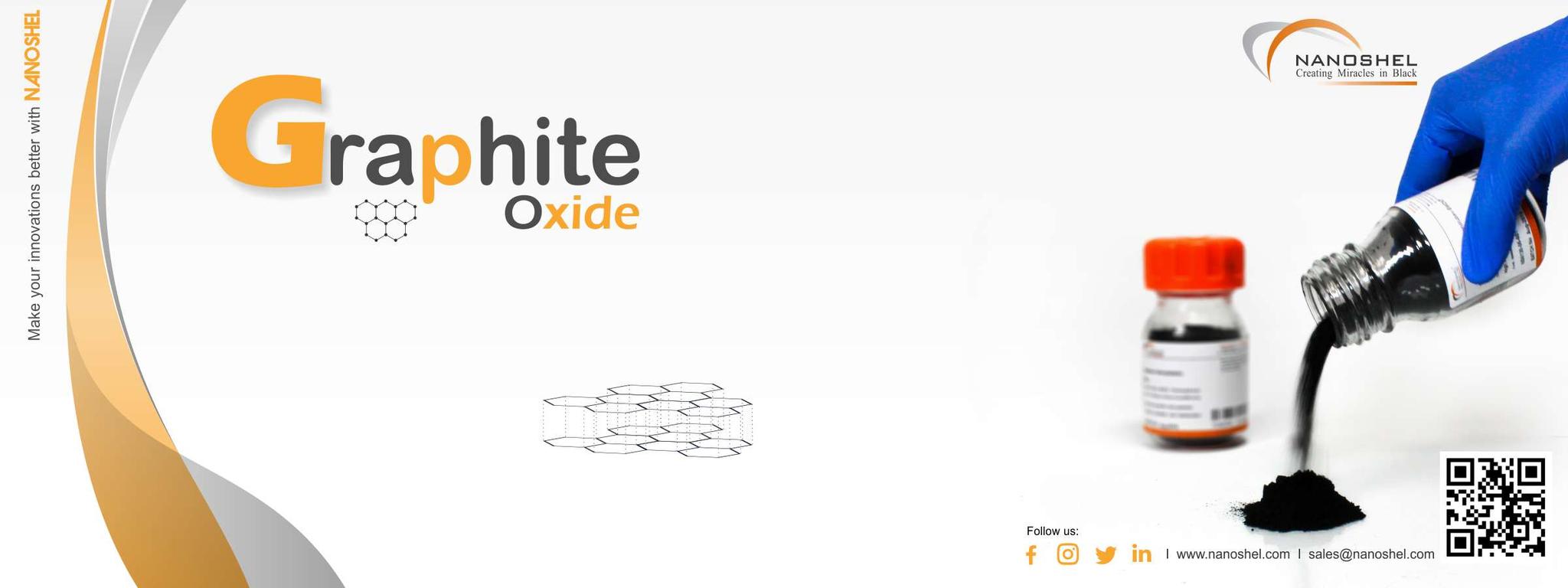 Graphite Oxide Powder High Purity Worldwide Shipping