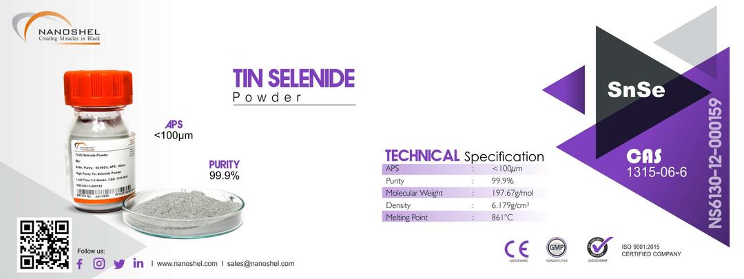 Tin Selenide Powder Less Price high purity worldwide delivery