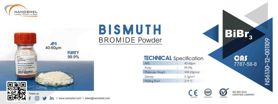Bismuth Bromide Less Price High Purity Worldwide Shipping