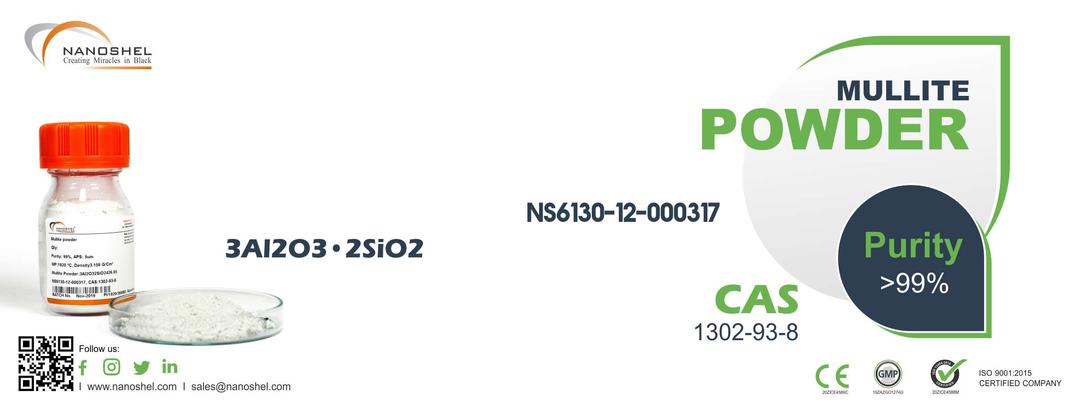 Mullite Powder High Purity Lowest Price Worldwide Shipping