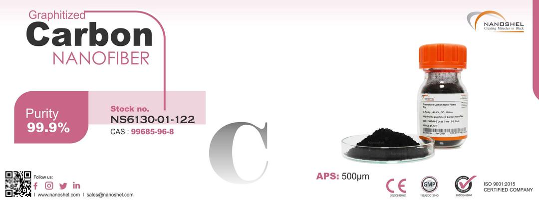 Graphitized Carbon Nanofibers High Purity Lowest Price