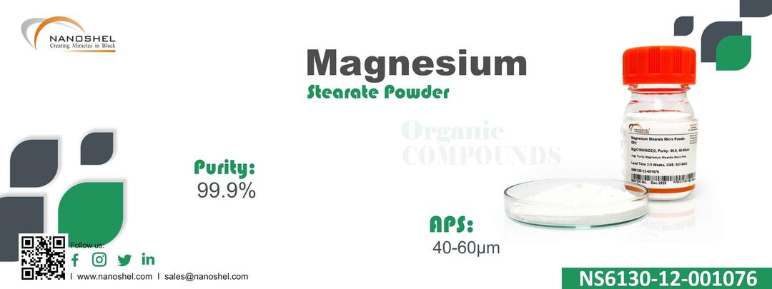 Magnesium Stearate Powder High Purity Shipping Globally