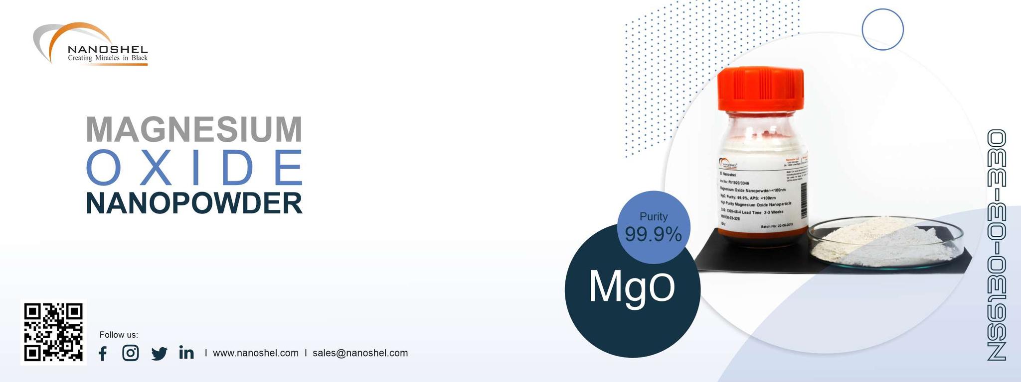 Magnesium Oxide Nanoparticles Less Price Fast Delivery