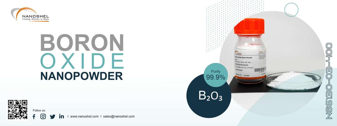 Boron Oxide Nanopowder High Purity Worldwide Shipping