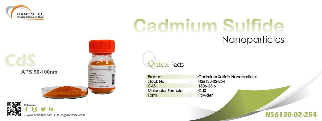 Cadmium Sulfide Nanoparticles Less Price Shipping Globally