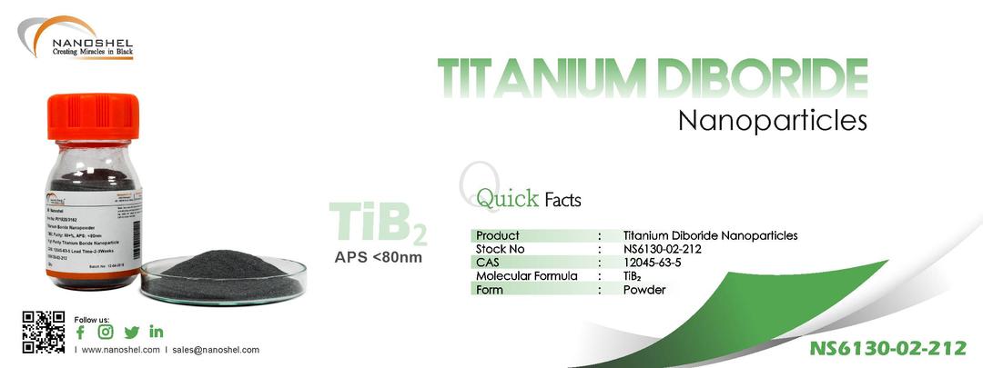 Titanium Diboride Nanopowder High Purity Fast Delivery