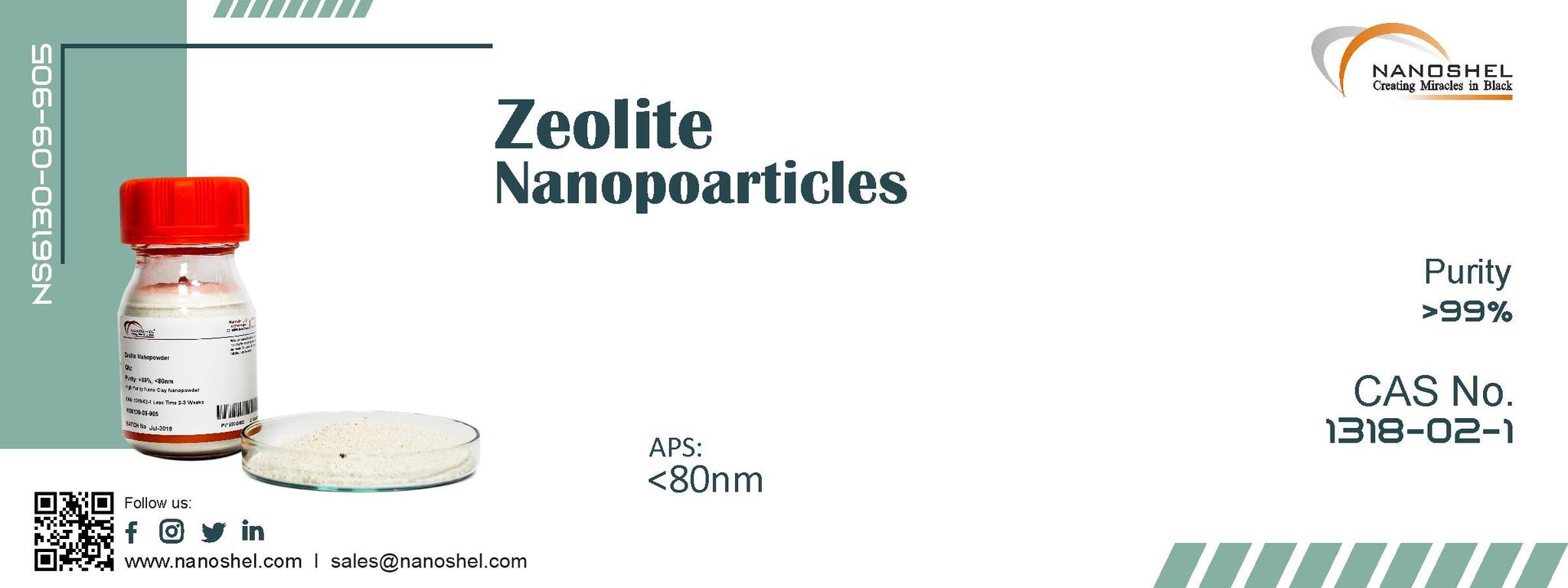 Zeolite Nanoparticles Detailed analysis XRD SEM TEM