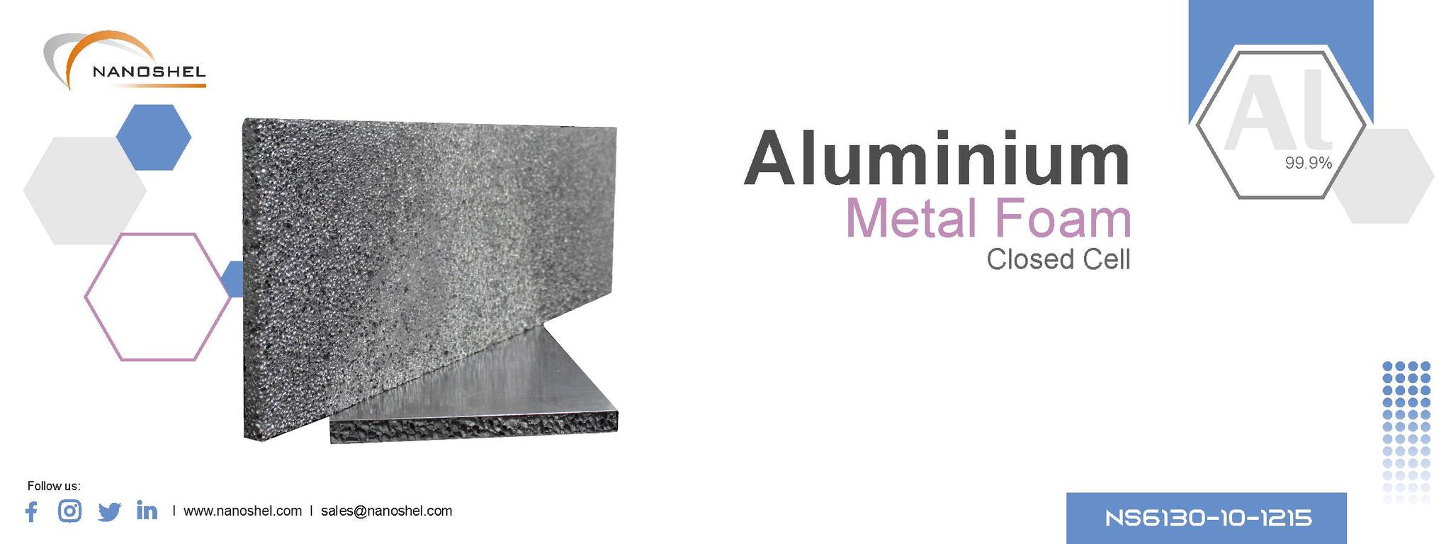 Aluminium Foam High Purity Less Price Worldwide Delivery