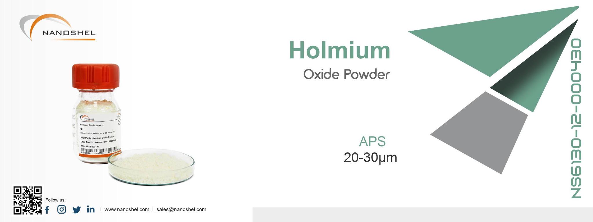 Holmium Oxide Powder Lowest Price Worldwide Shipping