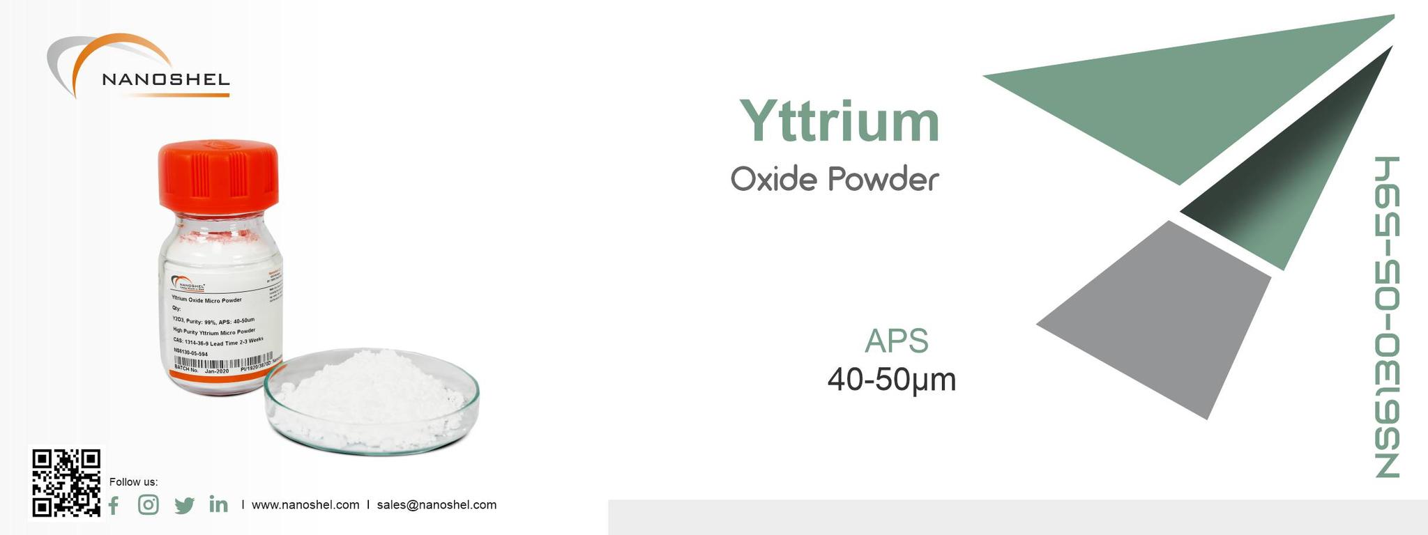 Yttrium Oxide Powder Detailed Analysis SEM TEM XRD RAMAN