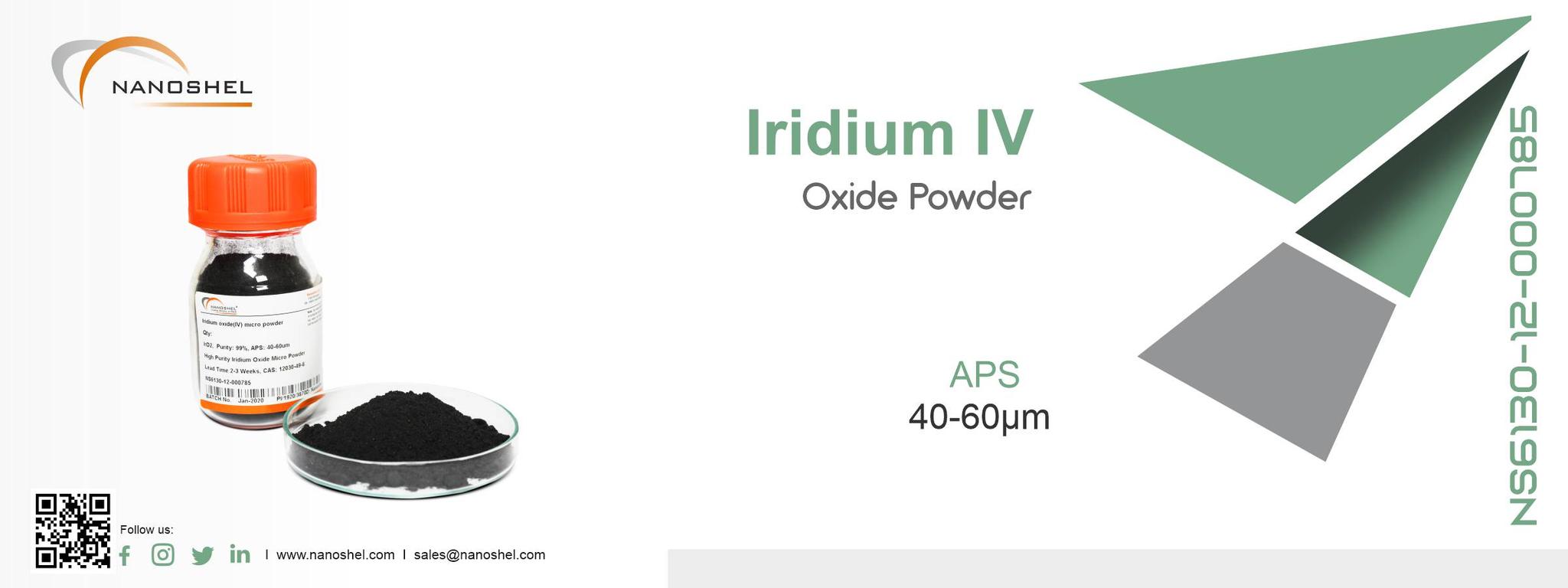 Iridium IV Oxide Powder Less Price Worldwide Shipping