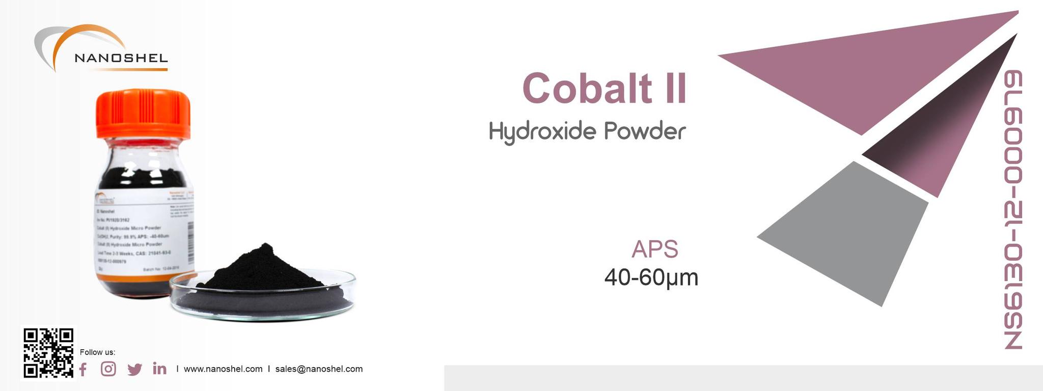Cobalt II Hydroxide Powder High Purity Less Price Fast Delivery