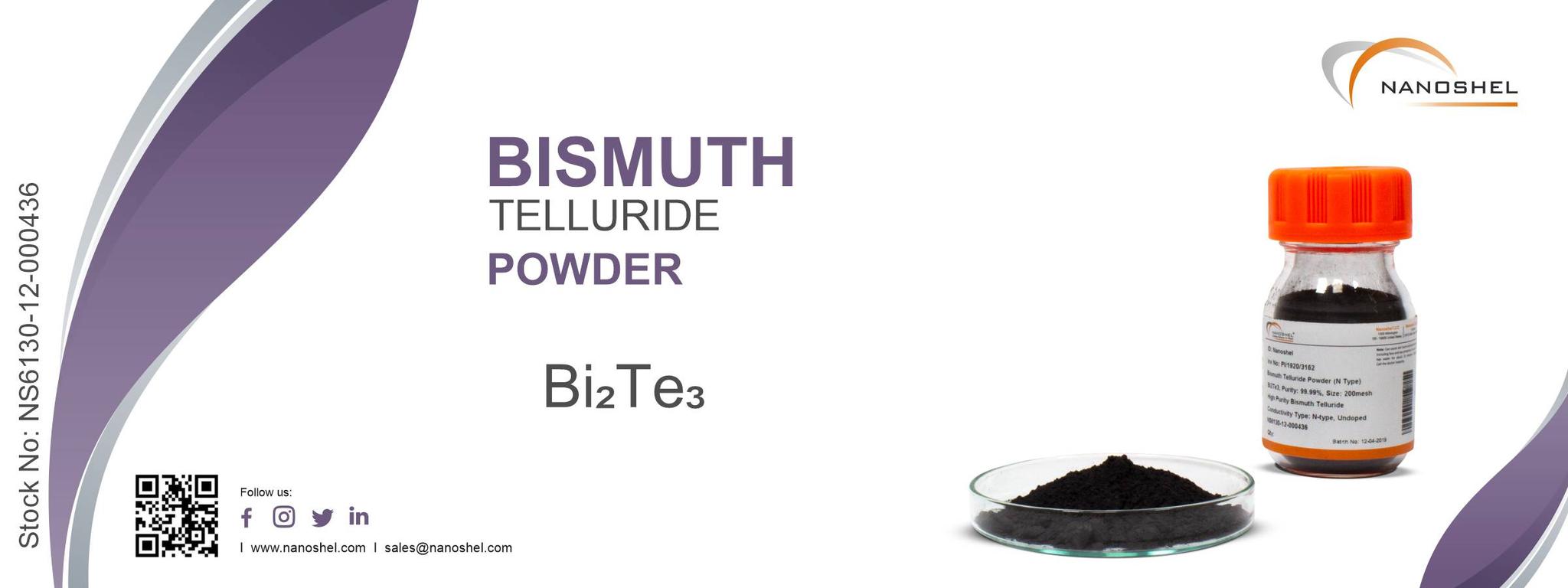 Bismuth Telluride Powder Less Price Fast Delivery