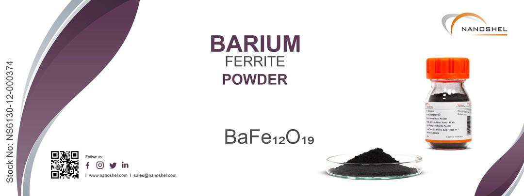 Barium Ferrite Micro Powder Highly Pure Lowest Price