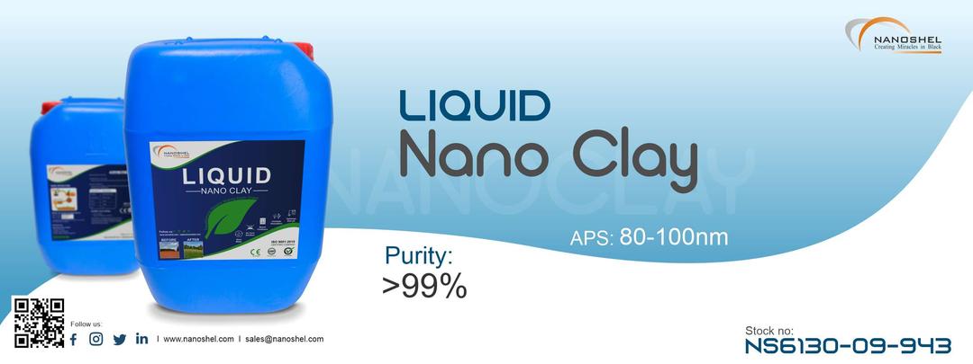 Liquid Nanoclay High Purity Less Price Shipping Globally