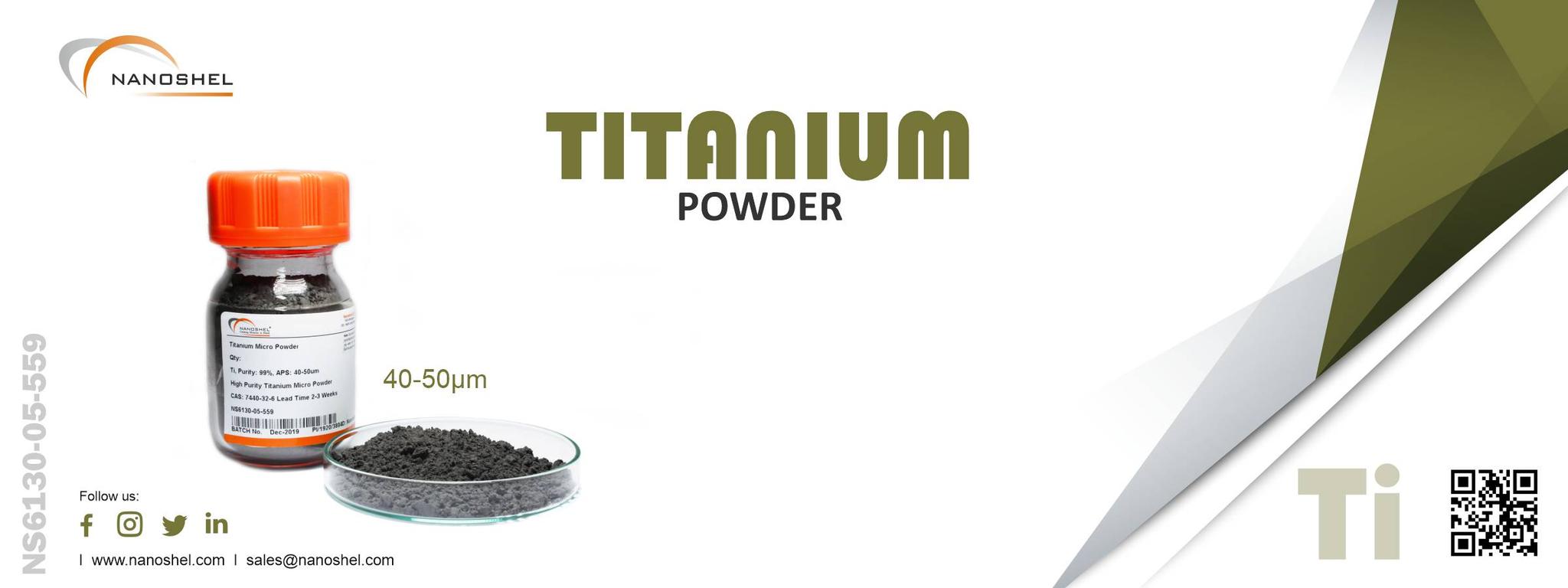 Titanium Powder High Purity Less Price Worldwide Shipping