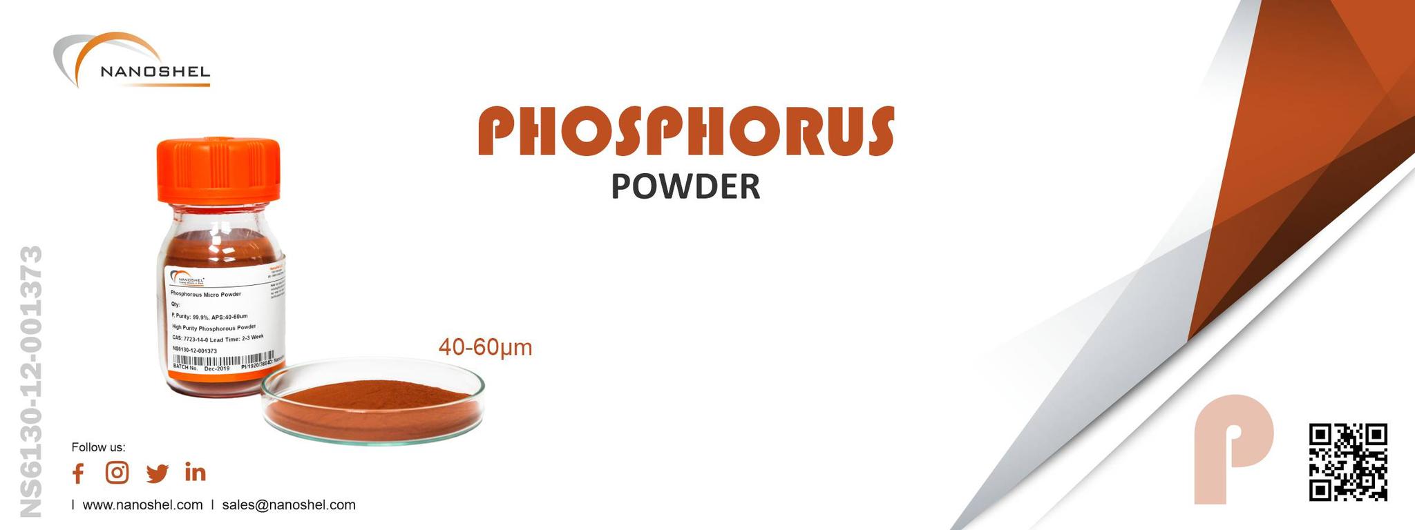 Phosphorus Powder High Purity Shipping Globally