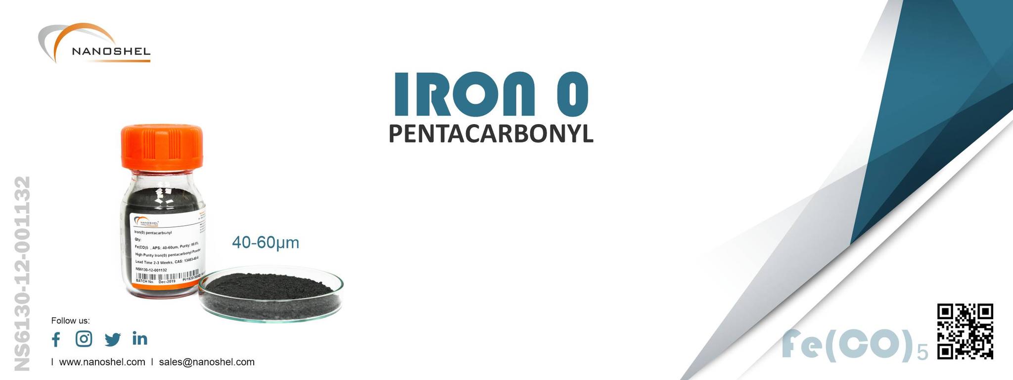 Iron 0 pentacarbonyl Less Price Worldwide Shipping