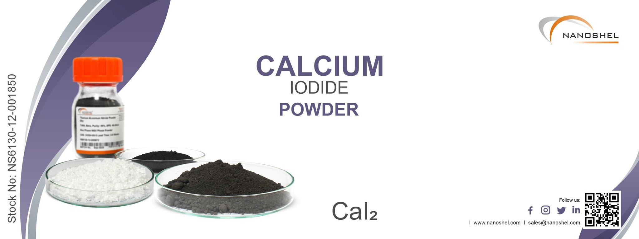 Calcium Iodide Powder High Purity Less Price