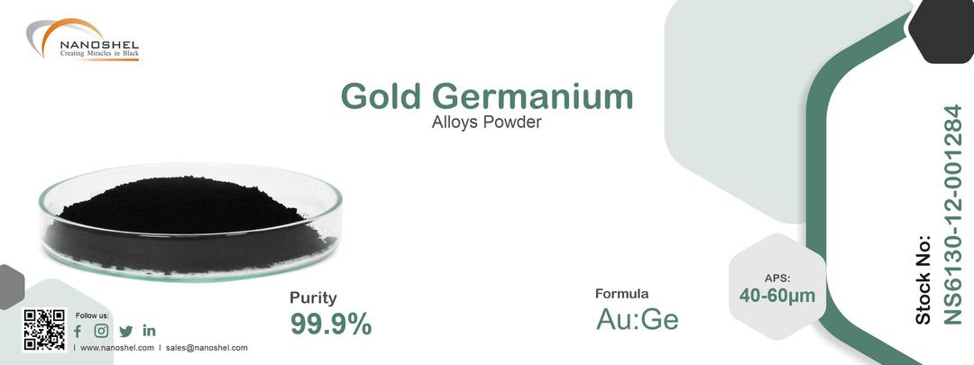Gold Germanium Alloy Powder High Purity Fast Delivery