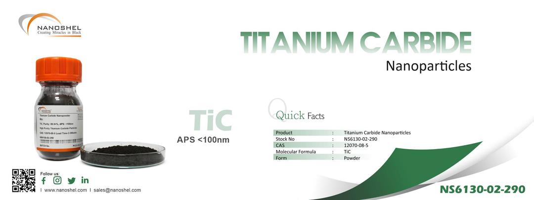 Titanium Carbide Nanoparticles High Purity Less Price