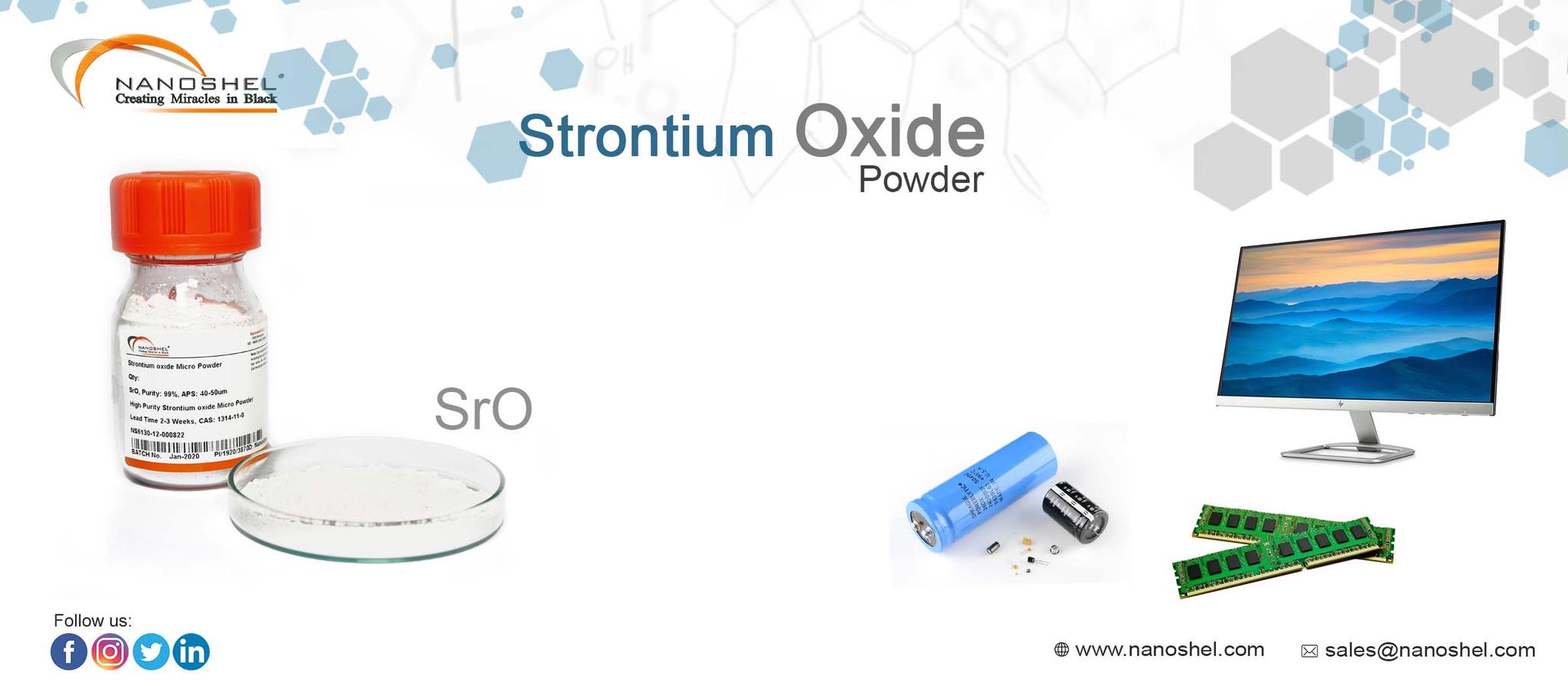Strontium Oxide Powder High Purity Less Price Fast Delivery